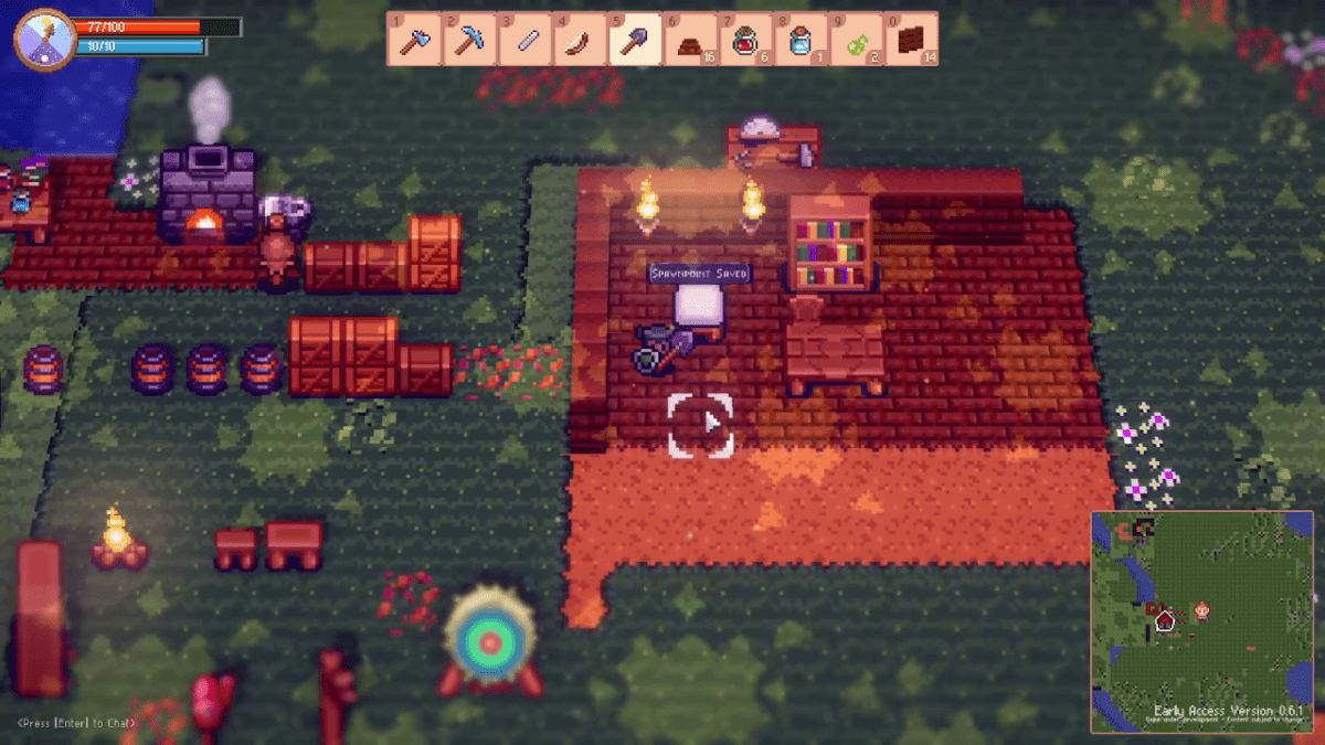 Tinkertown Gameplay Preview – Zelda + Minecraft – Ducky Obrien
