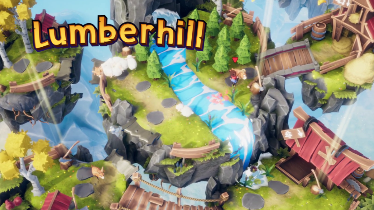 Lumberhill Gameplay Preview – Lumberjack and sheep herding mayhem ...