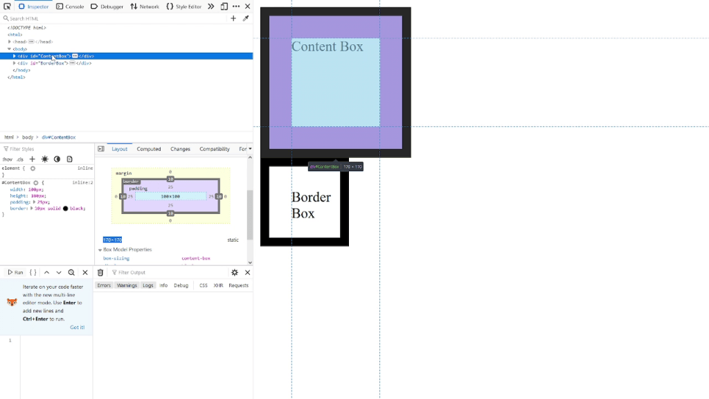 CSS Tips & Tricks: Using Border Box – Ducky Obrien