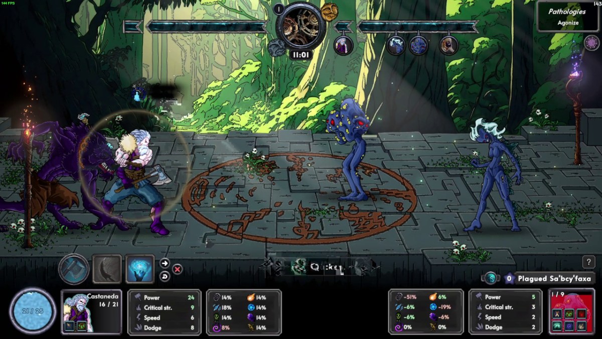 Thyria: Step Into Dreams Gameplay Preview – Homemade Darkest Dungeon ...