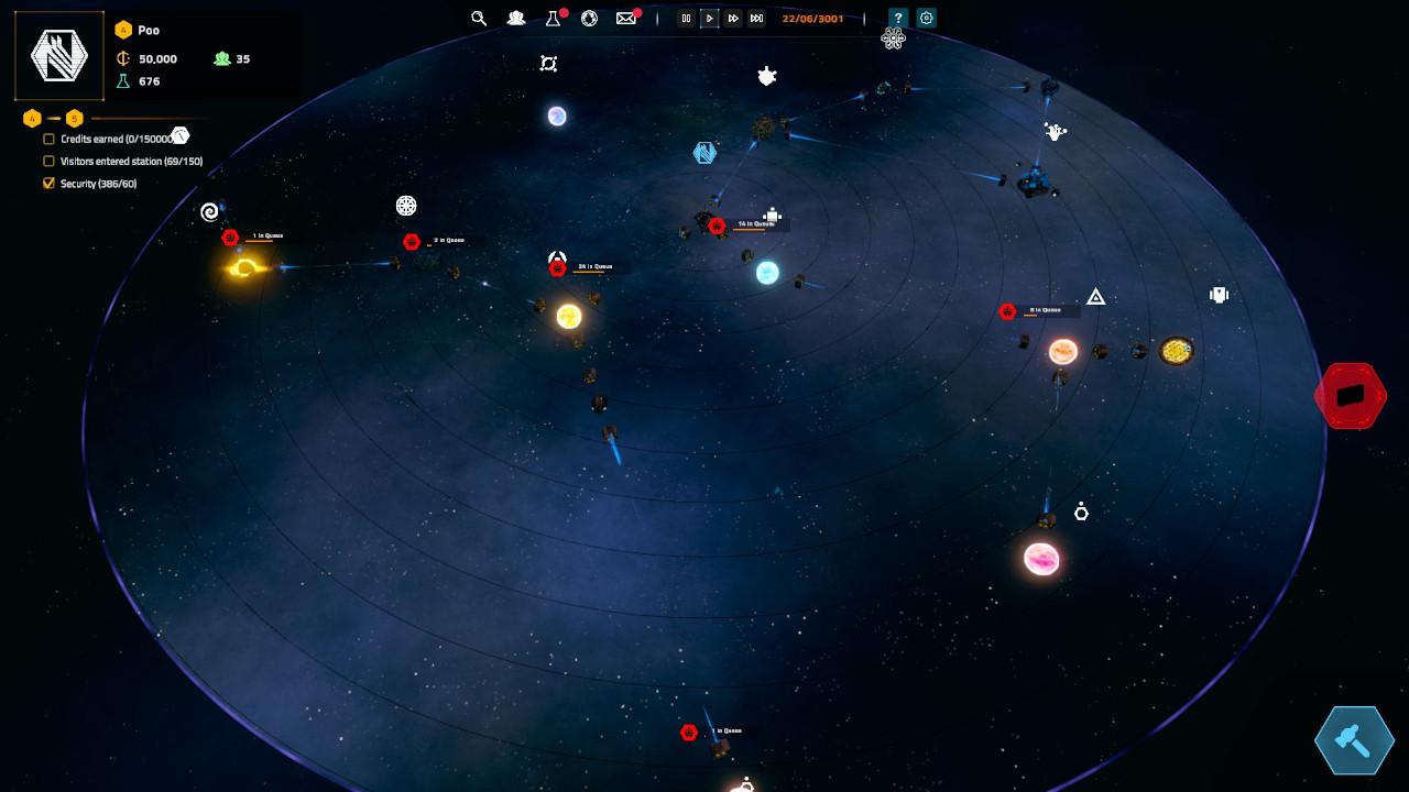 Space Station Tycoon Gameplay Preview – Slow management sim – Ducky Obrien
