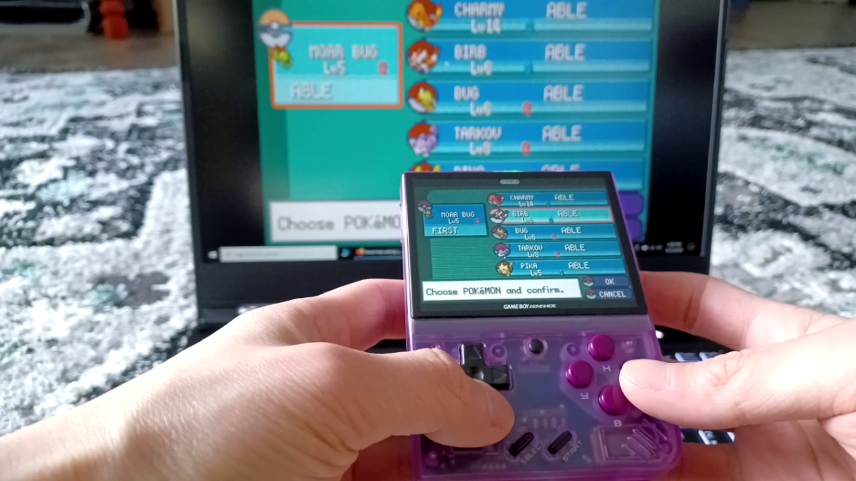 How to trade Pokemon Wirelessly for Game Boy Advance on the Miyoo Mini ...
